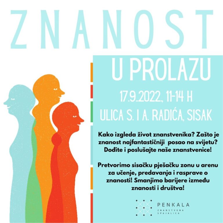 Znanost u prolazu Sisak – TZG-Sisak