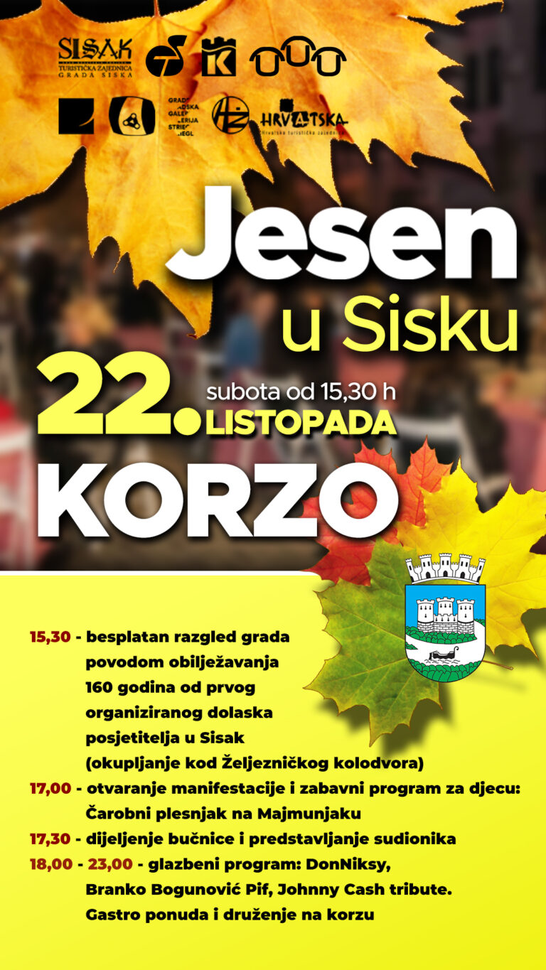 Jesen u Sisku – 1080×1920 v2 – TZG-Sisak